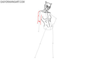 How to Draw Catwoman - Easy Drawing Art