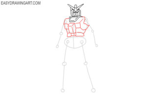 How to Draw Gundam - Easy Drawing Art