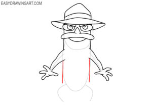 How to Draw Perry the Platypus - Easy Drawing Art