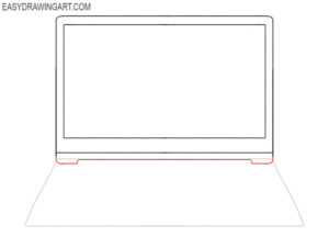 How to Draw a Laptop - Easy Drawing Art