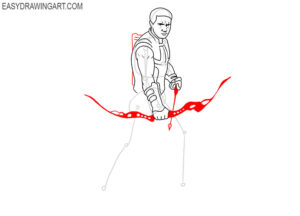 How to Draw Hawkeye - Easy Drawing Art