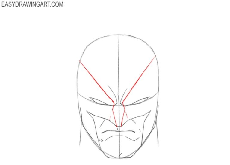 How to Draw Wolverine’s Head - Easy Drawing Art