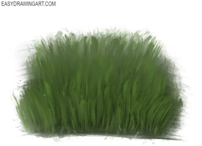 How to Paint Grass - Easy Drawing Art