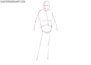 How to Draw Nightwing - Easy Drawing Art