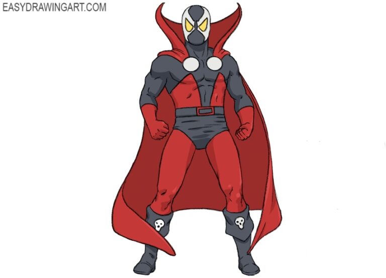 How to Draw Spawn - Easy Drawing Art