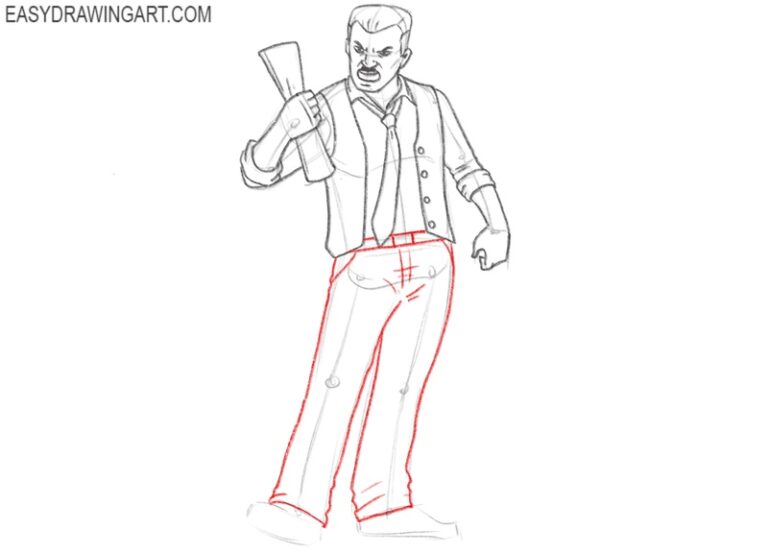 How to Draw J. Jonah Jameson - Easy Drawing Art