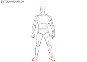 How to Draw the Human Torch - Easy Drawing Art