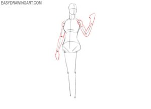 How to Draw the Invisible Woman - Easy Drawing Art