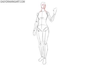 How to Draw the Invisible Woman - Easy Drawing Art