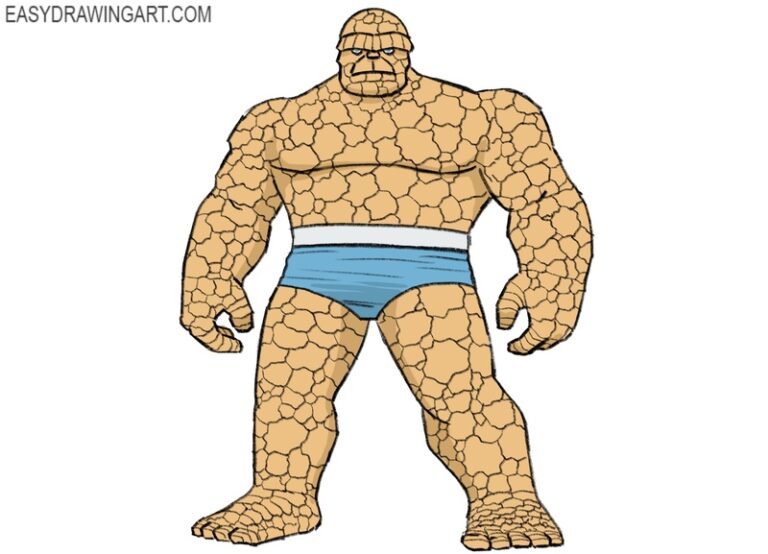 How to Draw the Thing - Easy Drawing Art